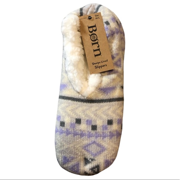 Born | Shoes | Born Sherpa Lined Slippers | Poshmark